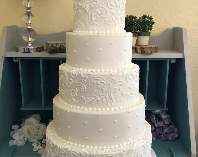 Faux Birthday Cake for Display Fake Bake Cake With Sprinkles - Etsy