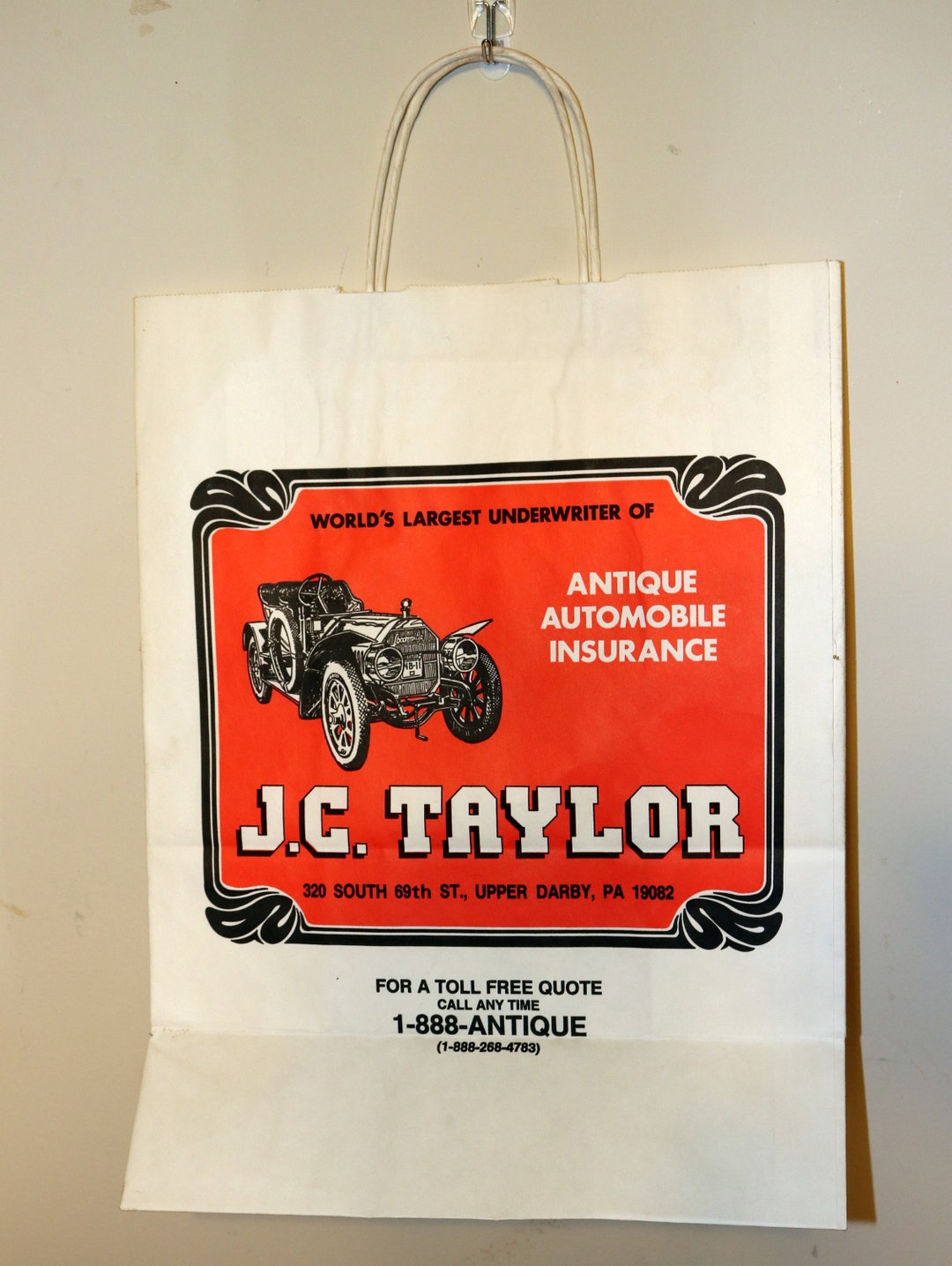 Lot of 3 Vintage J.C. Taylor Antique Automobile Insurance - Etsy