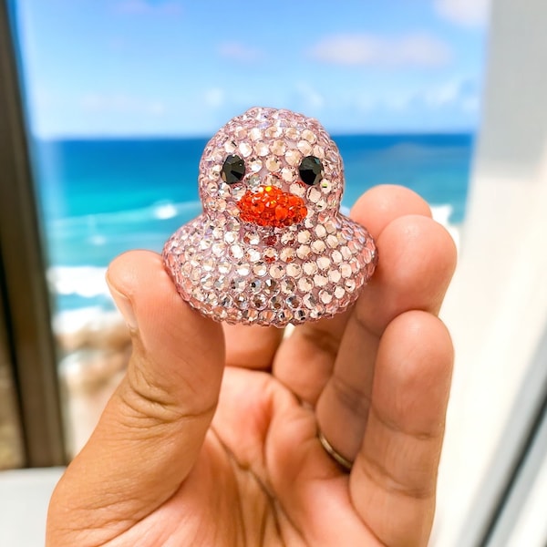 Rhinestone Ducks - Etsy