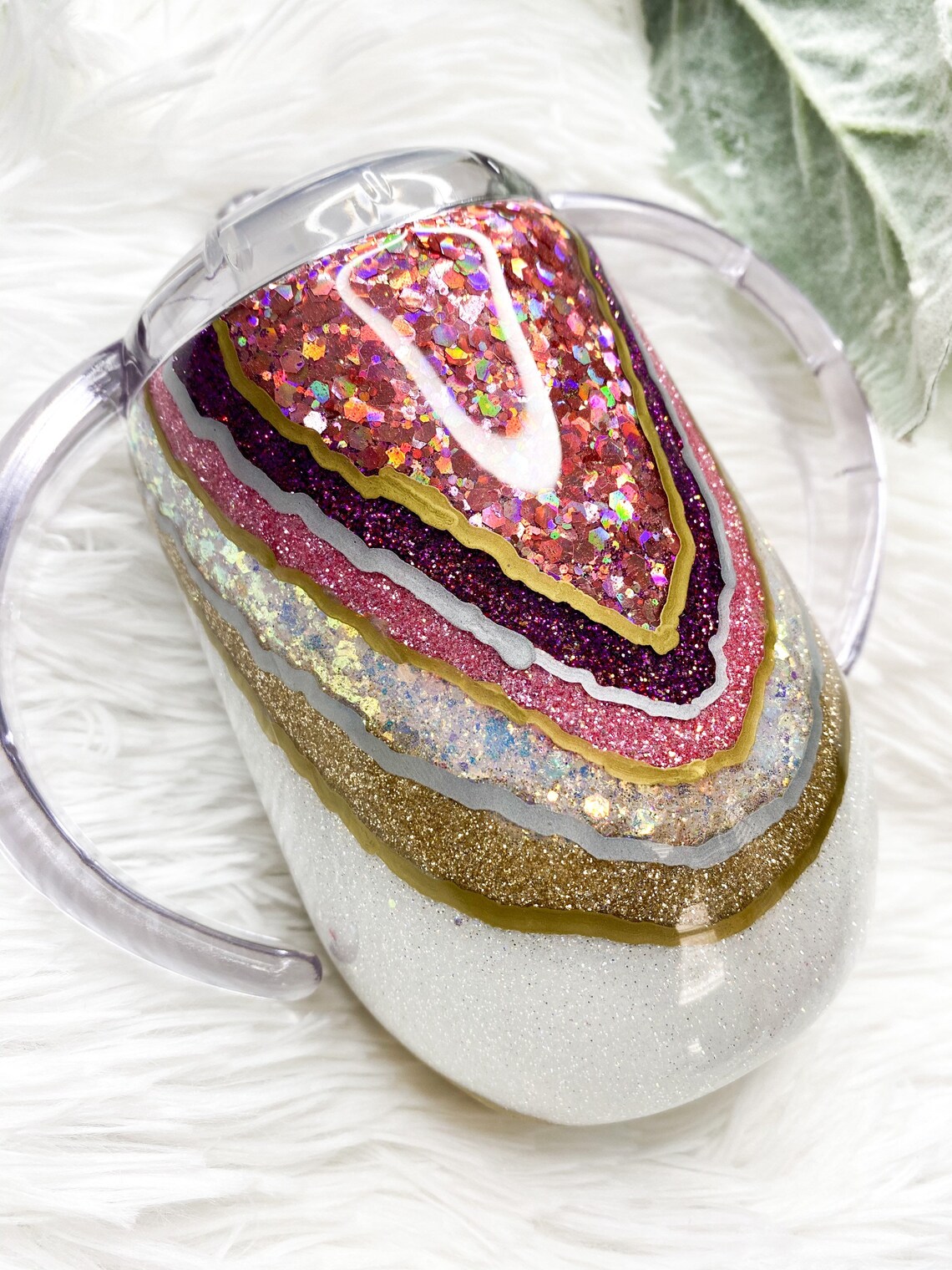 Geode Sippy Cup Insulated Sippy Cup Toddler Cup Glitter | Etsy