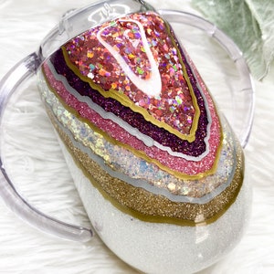 Geode Insulated Stainless Steel Sippy Cup With Personalized Name - Etsy