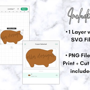 Marranito Pan Dulce SVG for Cricut & Silhouette | Mexican Sweet Bread ...