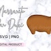 Marranito Pan Dulce SVG for Cricut & Silhouette | Mexican Sweet Bread ...