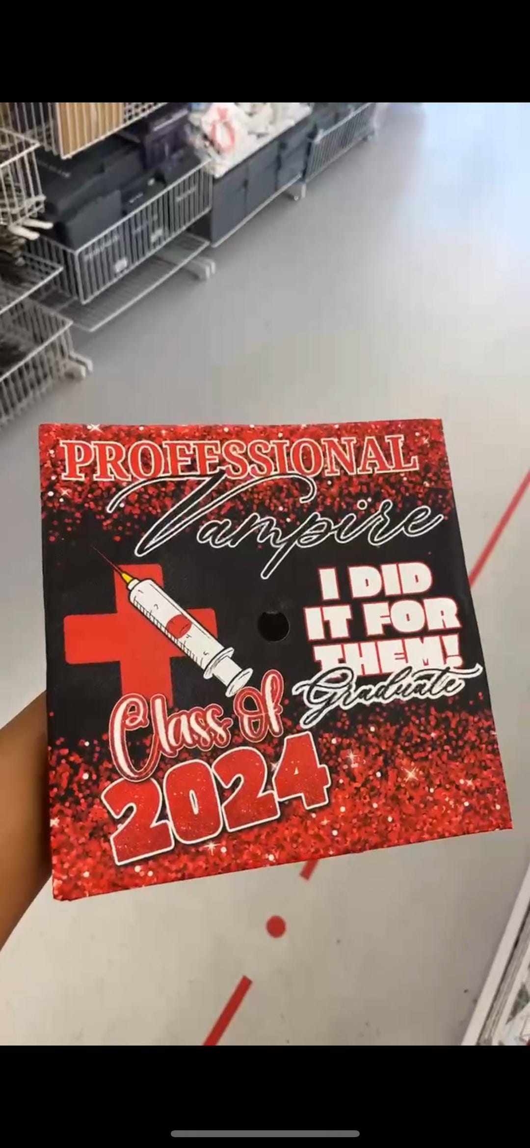 Phlebotomist Grad Cap Design/template - Etsy