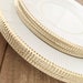 Vintage China Paper Plate Collection. White and Gold or Silver Paper ...
