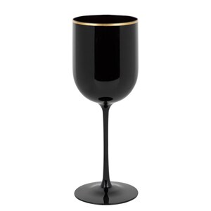 Modern Disposable Stemware. Elegant Plastic Wine Glasses. Disposable ...