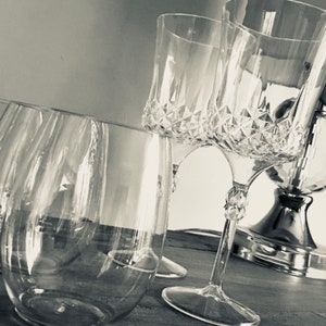 Disposable Stemware. Elegant Plastic Wine Glasses. Disposable Goblets ...