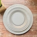 Vintage China Paper Plate Collection. White and Gold or Silver Paper ...