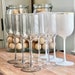 Modern Disposable Stemware. Elegant Plastic Wine Glasses. - Etsy