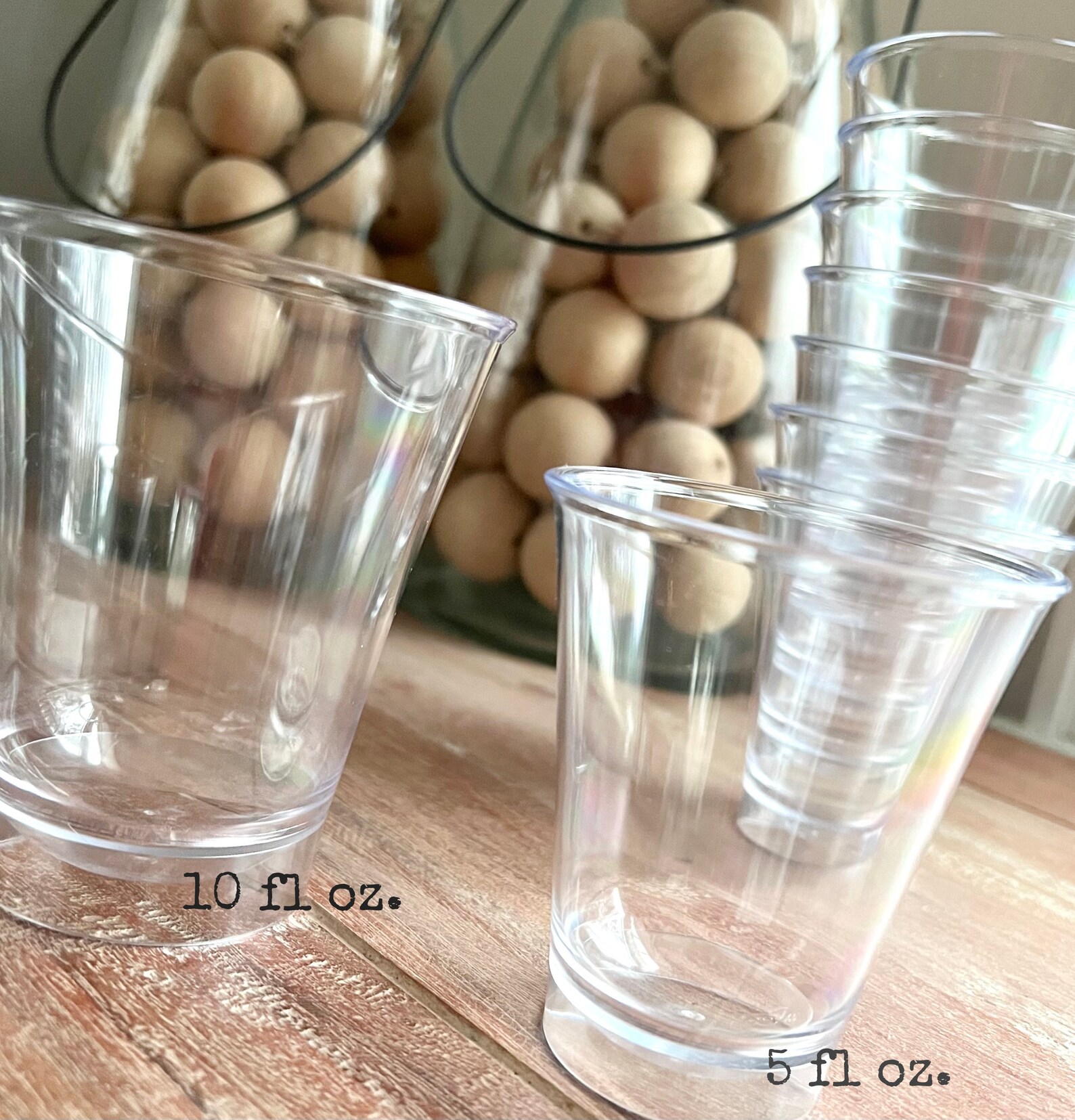 Mod Flare Bevy Collection. Luxe Plastic Disposable Stemless Cups ...