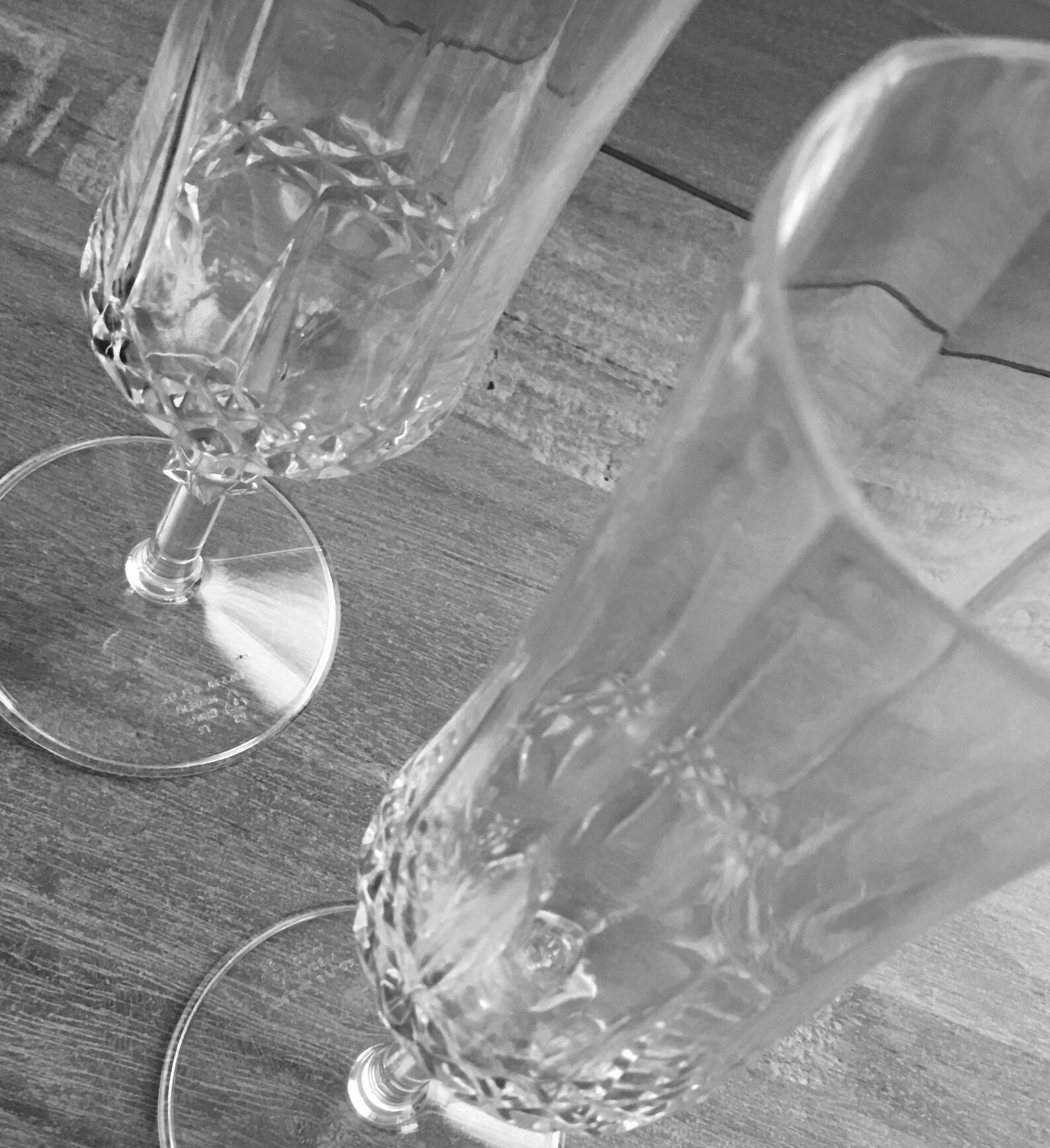 Disposable Stemware. Elegant Plastic Wine Glasses or | Etsy