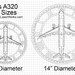 Airbus A320 Wooden Wall Clock, Pilot Gifts, Aircraft Gifts, Aviation ...