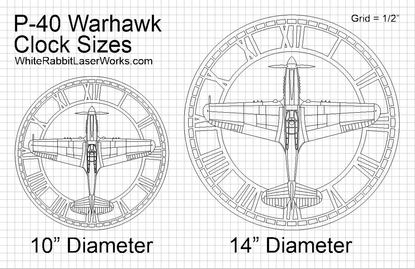 P-40 Warhawk Wood Wall Clock Flying Tigers US Air Force | Etsy