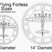 B-17 Flying Fortress Wall Clock WWII US Army Air Corps, 8th Air Force ...