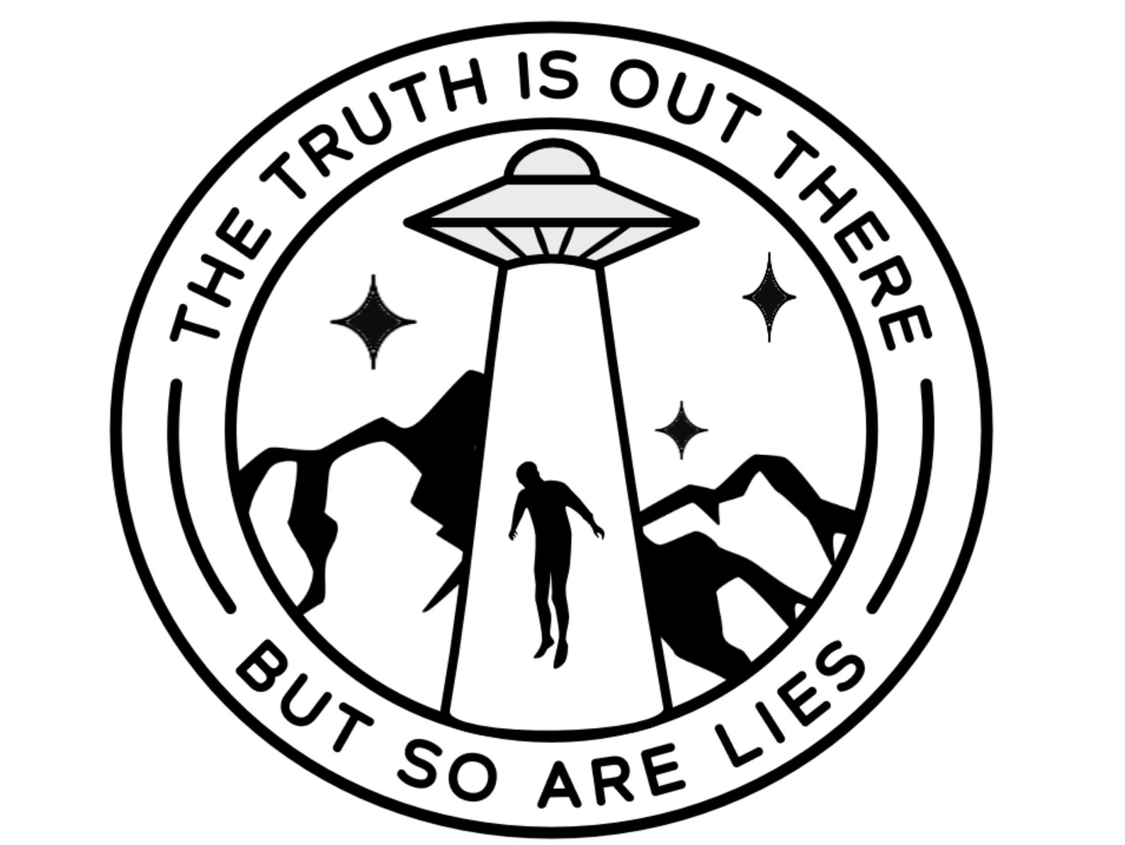 X-Files Badge The Truth Is Out There But So Are Lies | Etsy X-Files Badge The Truth Is Out There But So Are Lies | Etsy