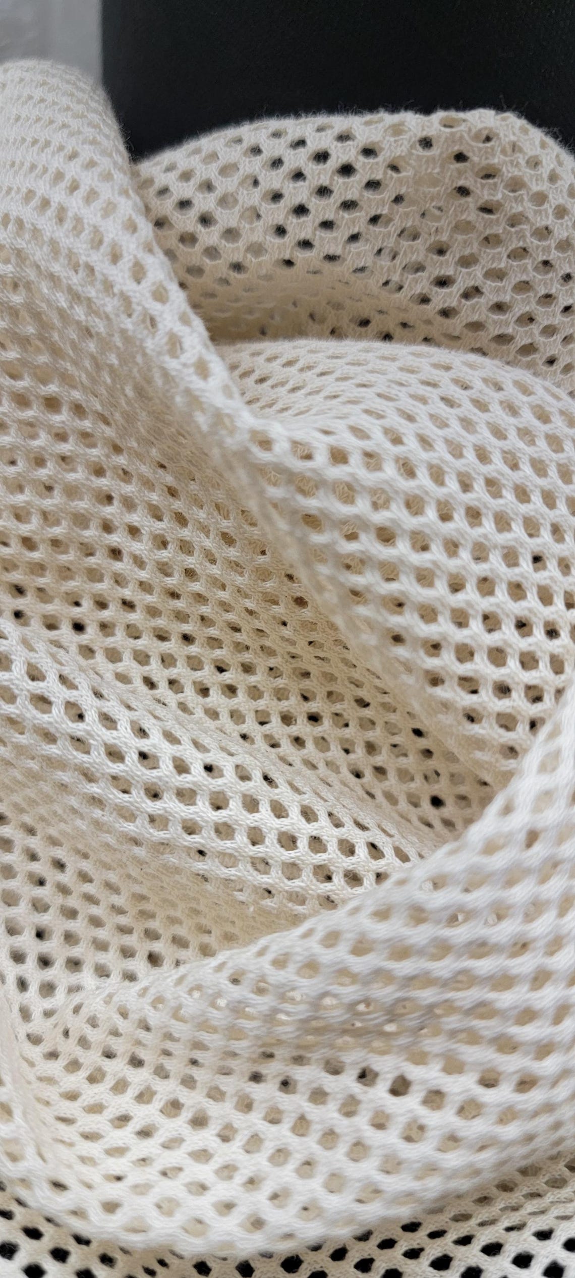 Cotton Mesh "honey-comb" - by the Yard - - Etsy