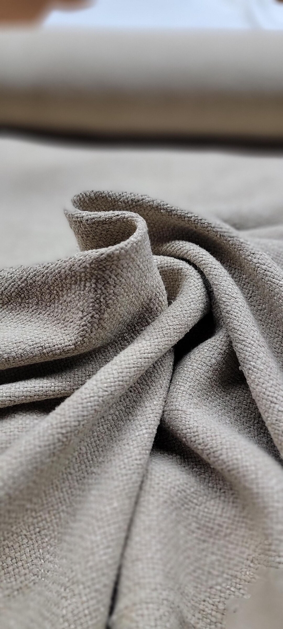 Silk Tweed "sandy" -by the Yard- - Etsy