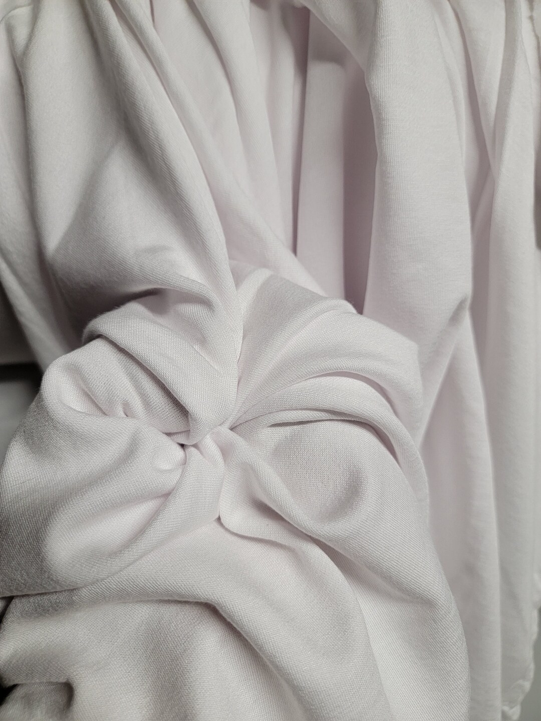 Bamboo Stretch Fleece "off-white Pfd" - by the Yard - - Etsy