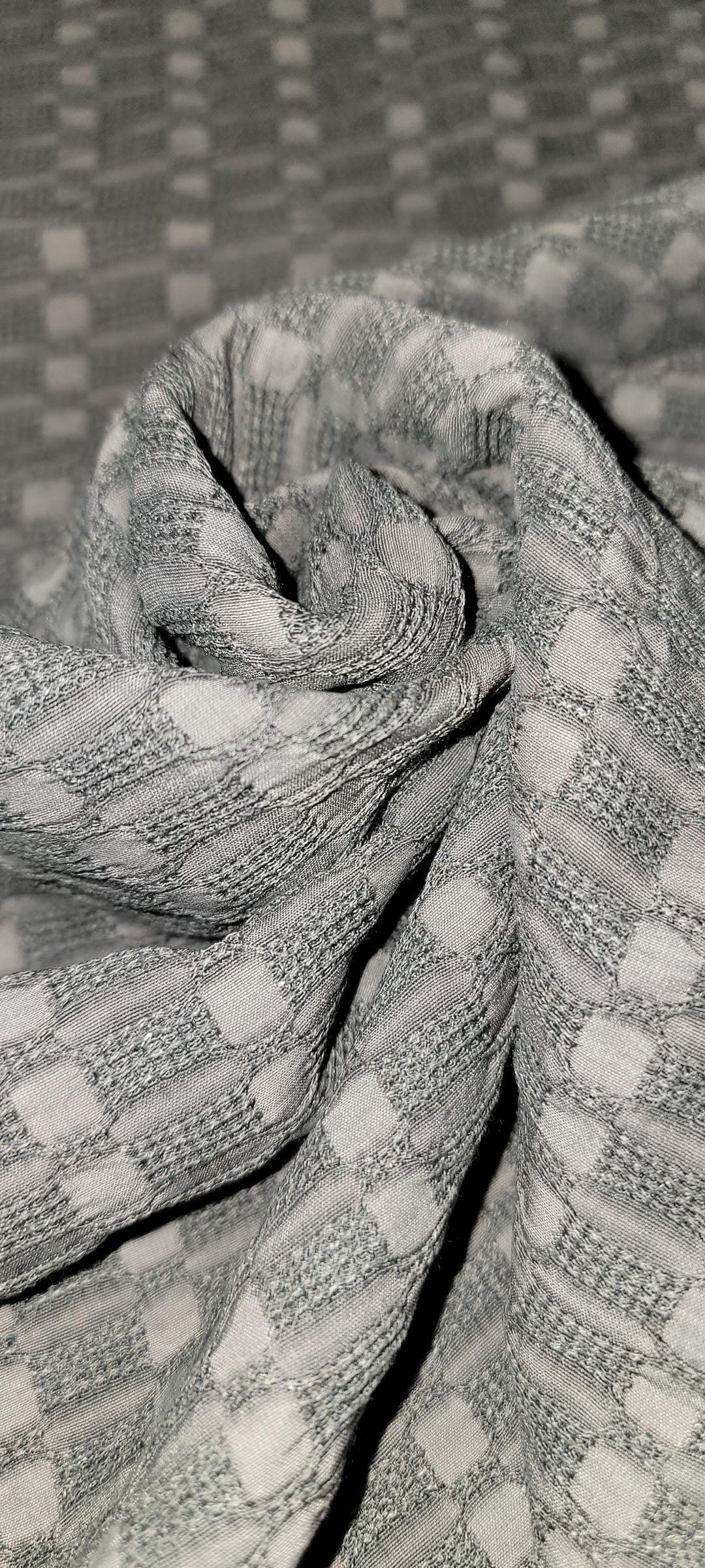 High End Cotton Blend "checker-hex" Woven -by the Yard- - Etsy