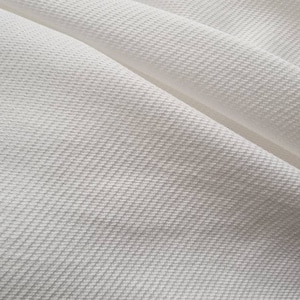 100% Cotton Pique Knit "white" -by the Yard- - Etsy