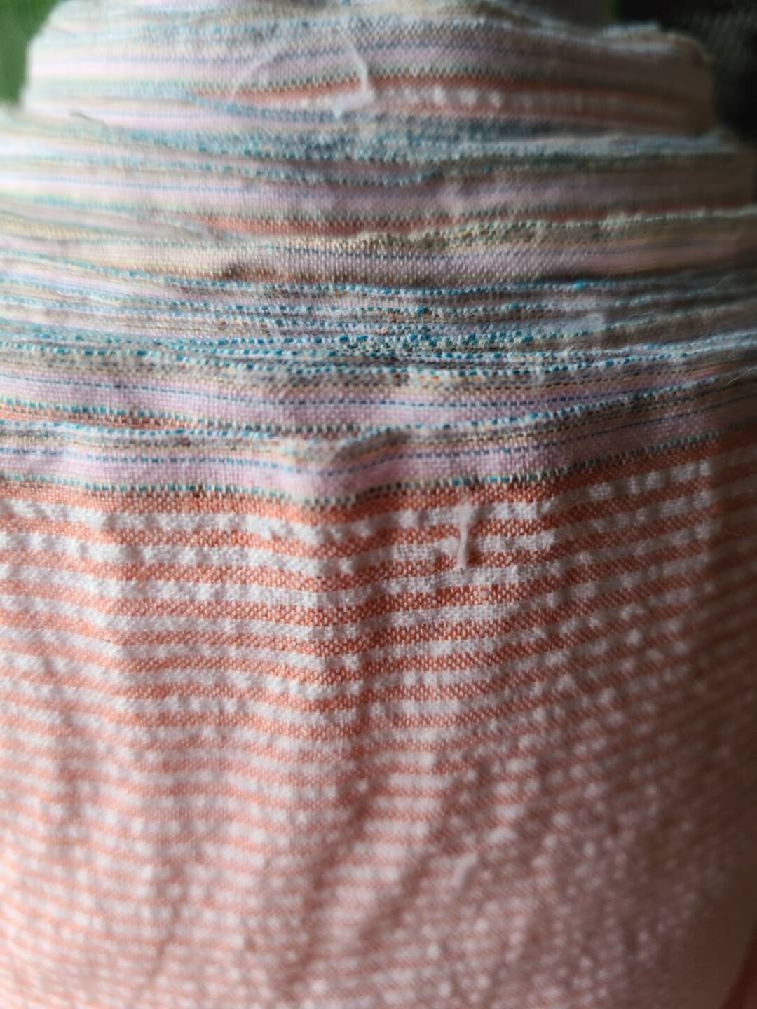 100% Italian Cotton Pin Stripe Seer-sucker by the Yard - Etsy