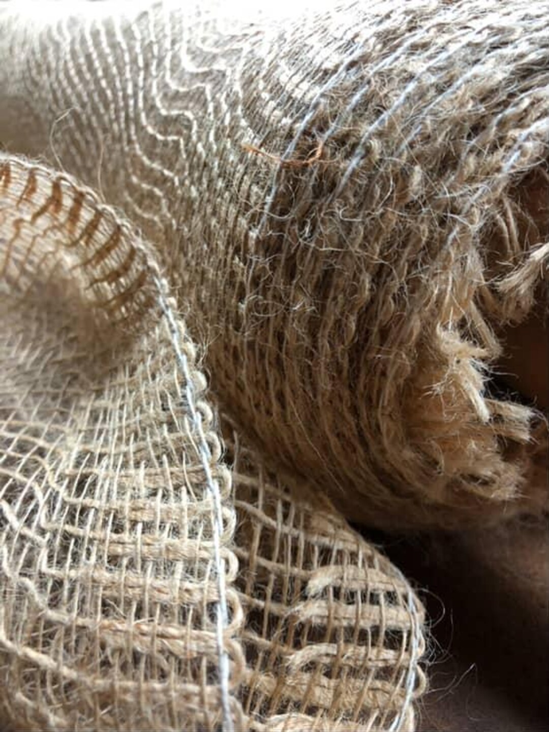 100% Jute Scrim "natural" -by the Yard- - Etsy