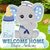 It's a Girl Custom Yard Sign or New Baby Door Hanger, Personalized Lawn ...