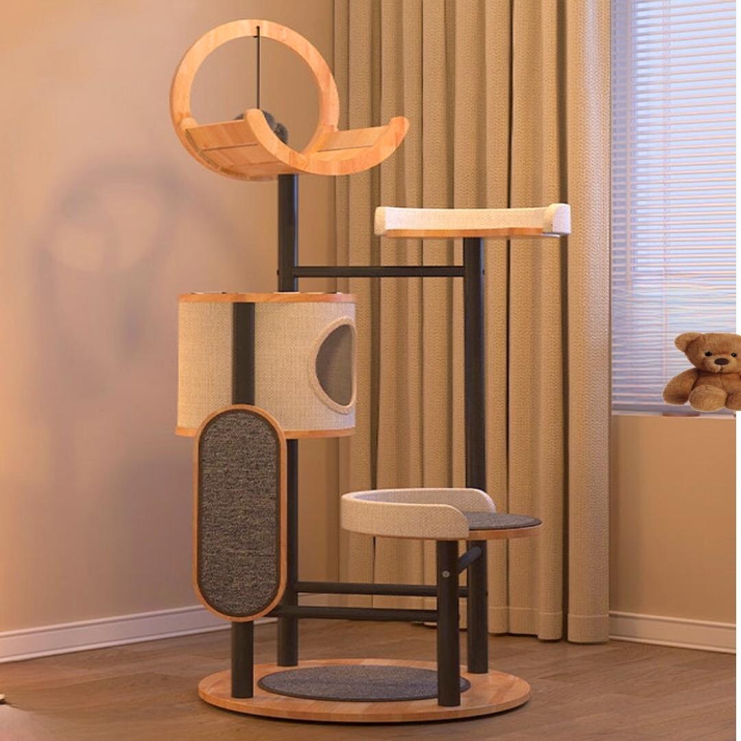 Modern Cat Kitten Climbing Frame Tree Nordic Scandi Luxury Pet - Etsy