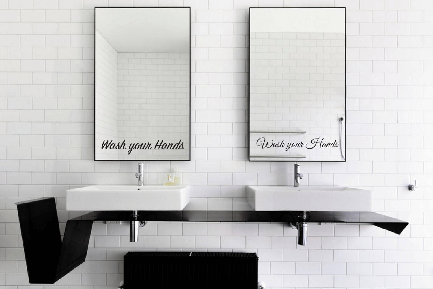 Wash Your Hands Mirror Decal / Wash Your Hands Mirror Sticker - Etsy