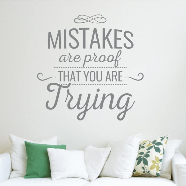 Mistakes Are Proof - Etsy