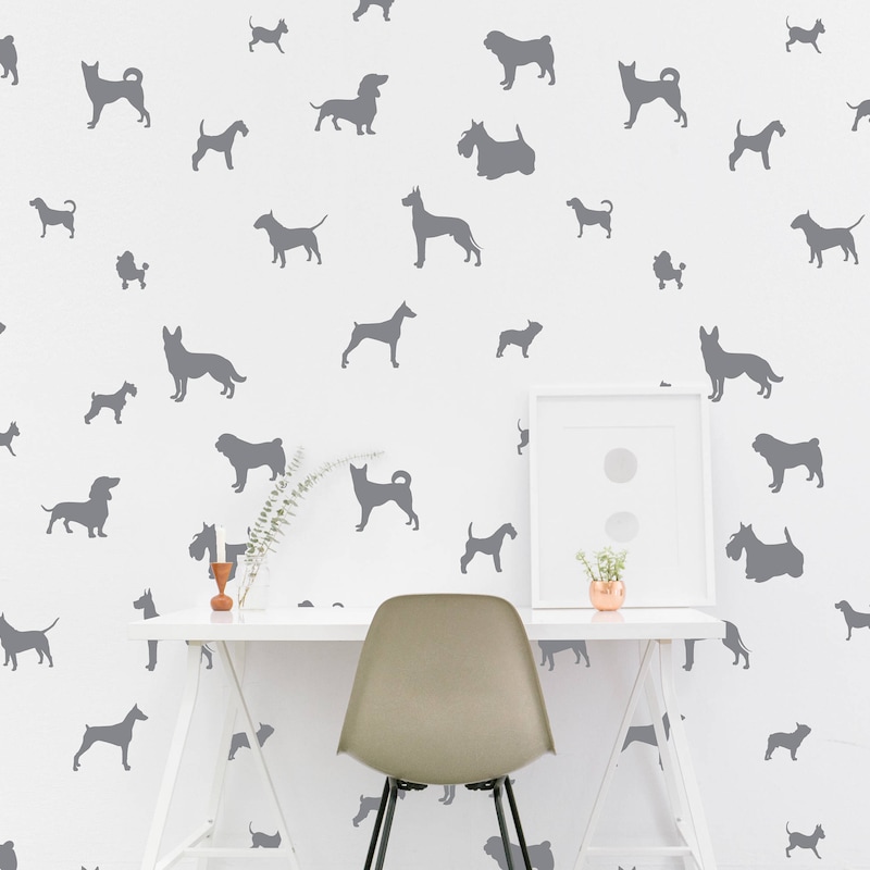 Dogs Wall Decals - Etsy