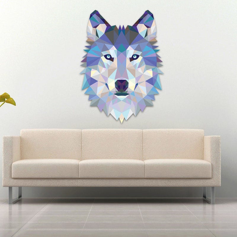 Wolf Wall Decal - Etsy