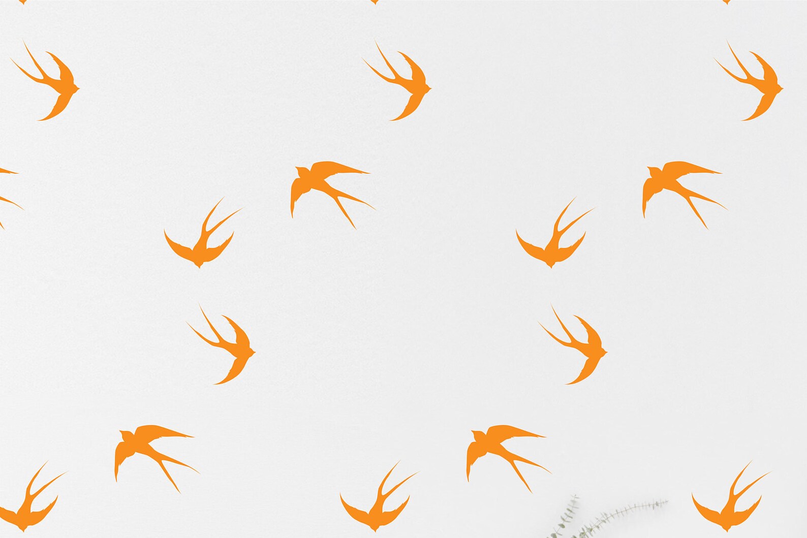 Swallow wall Decal Kids room flying bird Wall Sticker Kids | Etsy