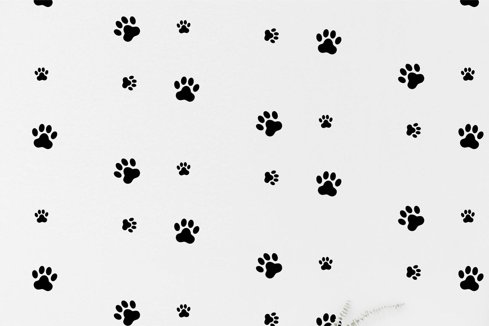 Dog Paw Wall Decal Paw Nursery Kids Room Wall Sticker - Etsy