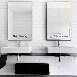 Hello Darling Mirror Decal / Hello Darling Mirror Sticker / Hello ...