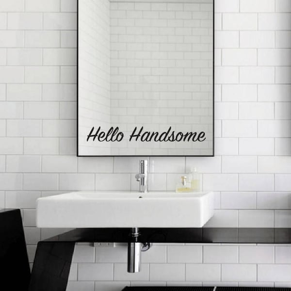 Hello Handsome - Etsy