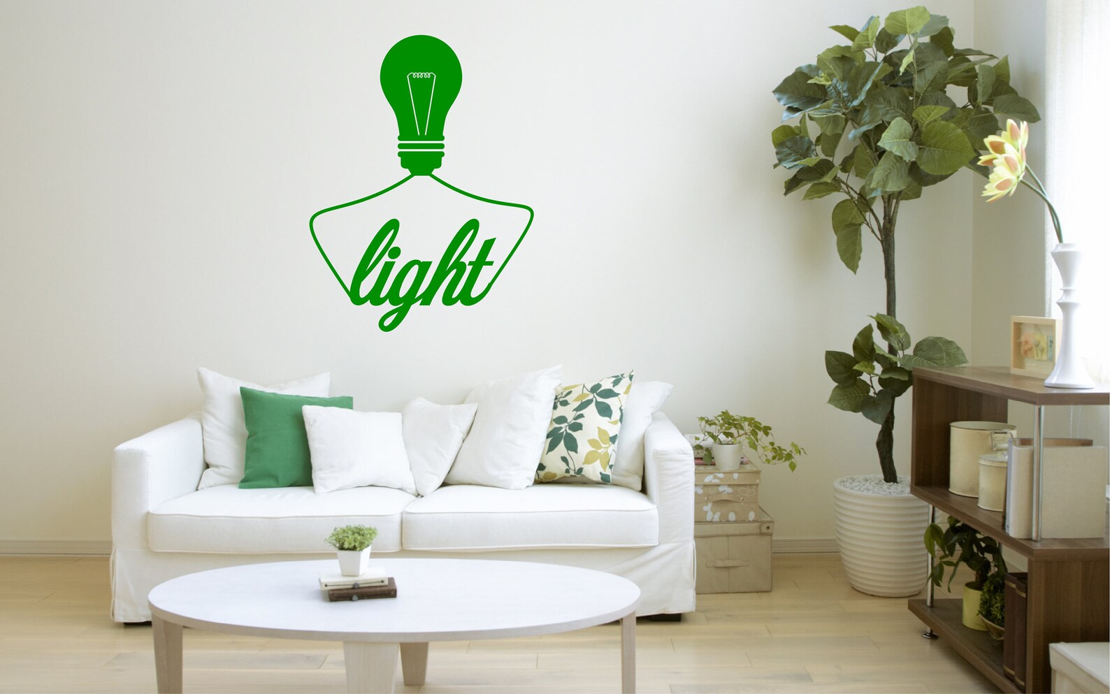 Light Bulb Wall Decal Motivation Quote Decor Wall Sticker Wall | Etsy