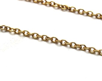 Rolled Gold Chain - Etsy