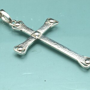 Hand Made Silver Cross - Etsy