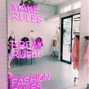 Custom RGB Led Neon Sign With Remote Control,12v Color Changing Neon ...