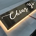 Back and Font Lit Sign Logo Light Box , Custom Fabric Led Box Sign ...