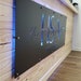 Cutout Metal Logo Sign, LED Laser Cut INDOOR or OUTDOOR Stand off ...