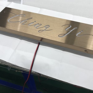 Back and Font Lit Sign Logo Light Box , Custom Fabric Led Box Sign ...