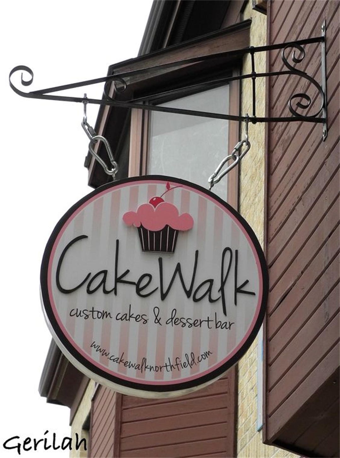 Wrought Iron Sign Bracket, Hanging Business Sign, Outdoor Shop Signage ...