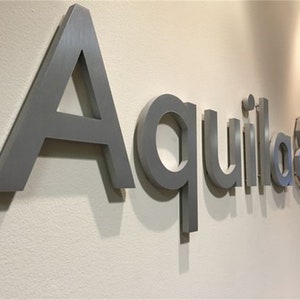Custom Laser Cut Metal Business Logo Sign – 3D Steel Wall Art - Etsy