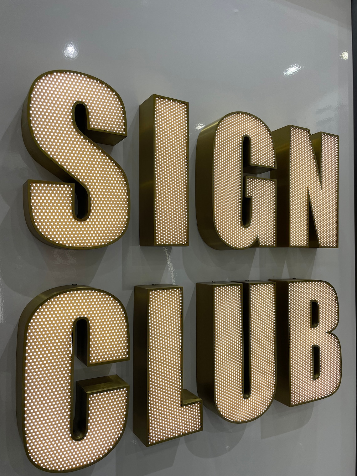 Face Lit Acrylic Channel Letters Colors PVD Stainless Steel - Etsy