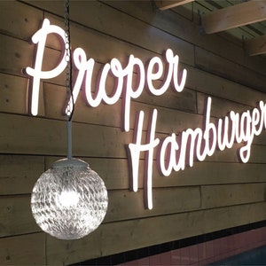 Custom Backlit Sign Sign for Business LED Light Box Backlit - Etsy