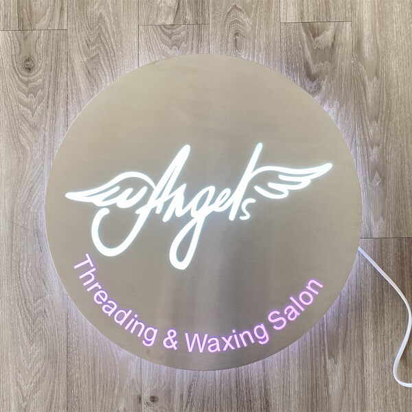 Metal Cut Out Backlit Sign - Etsy