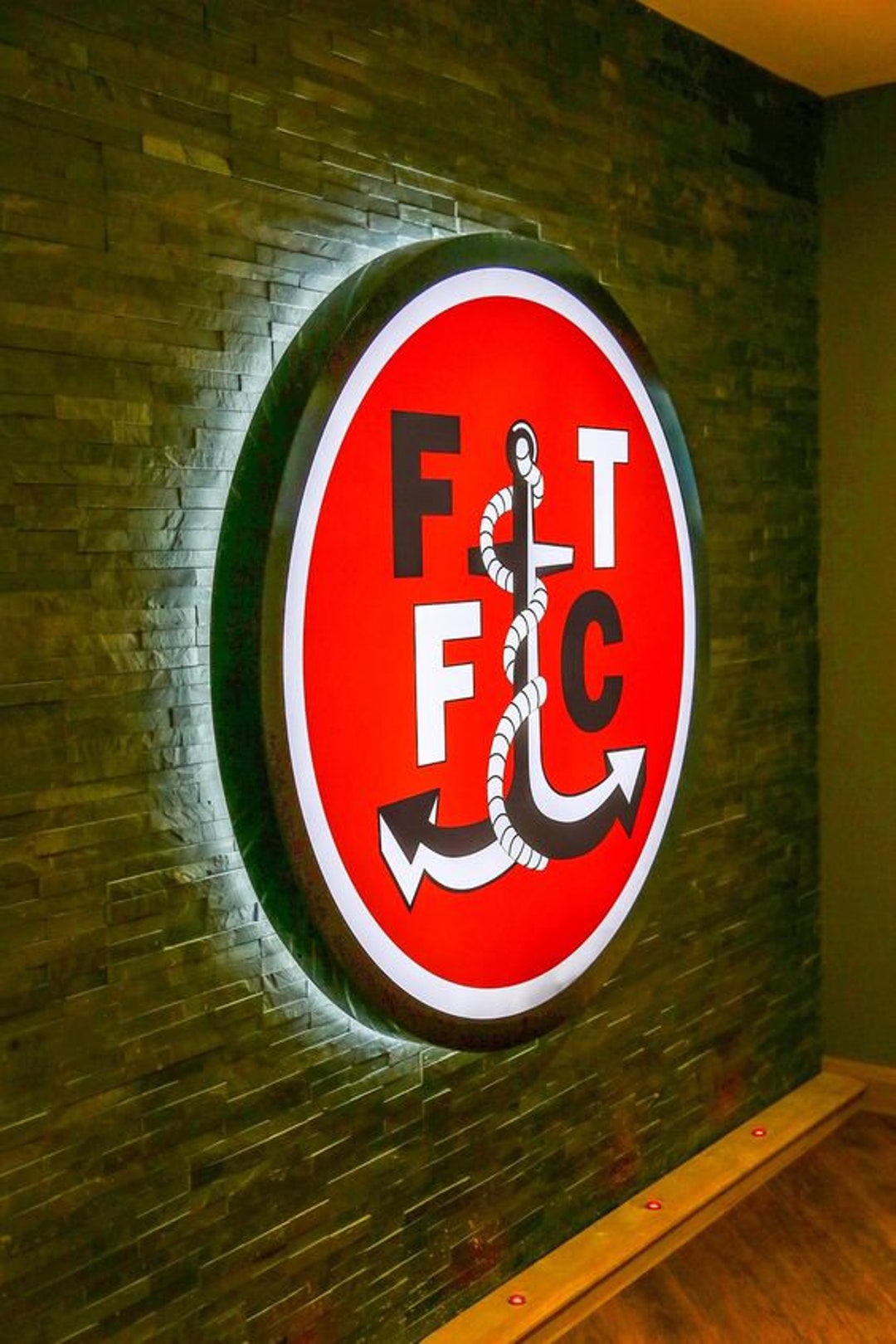 Back and Font Lit Sign Logo Light Box , Custom Fabric Led Box Sign ...