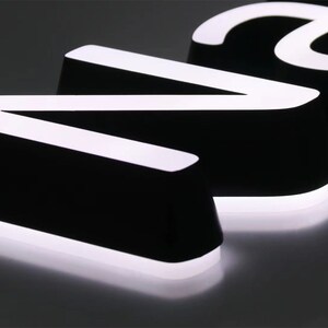 Illuminated Letters Custom 3D Backlit Logo Sign for Outdoor and Indoor ...
